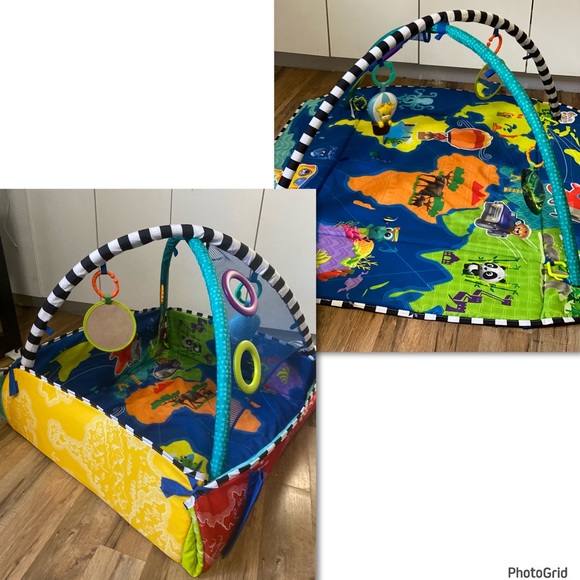 Toys | Baby Einstein Activity Play Mat With Foldable Sides To Make A ...